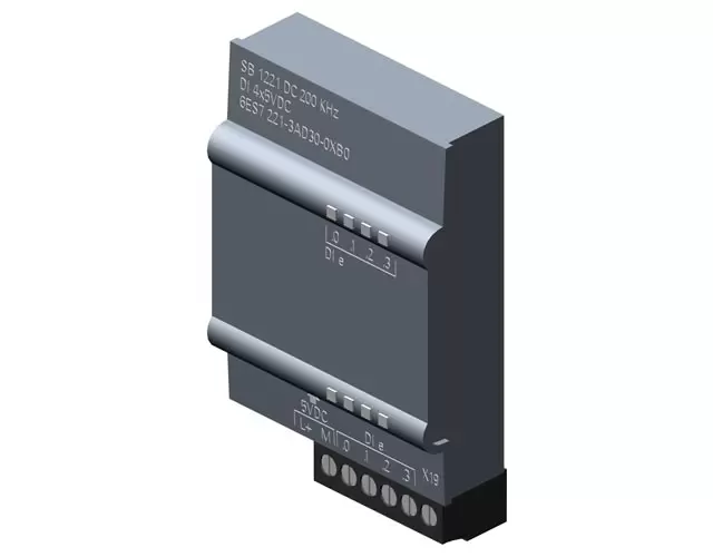 SIMATIC S7-1200, Digital input SB 1221, 4 DI, 5V DC 200kHz, Sourcing ...